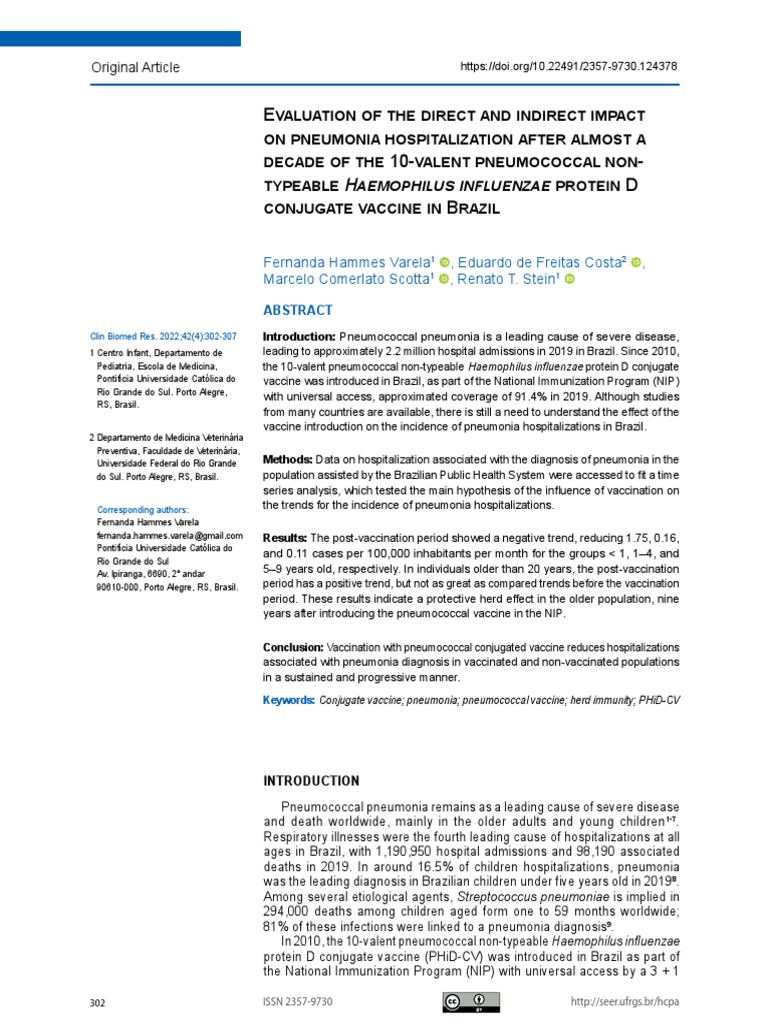 4670 1422 PB | PDF | Pneumonia | Vaccines