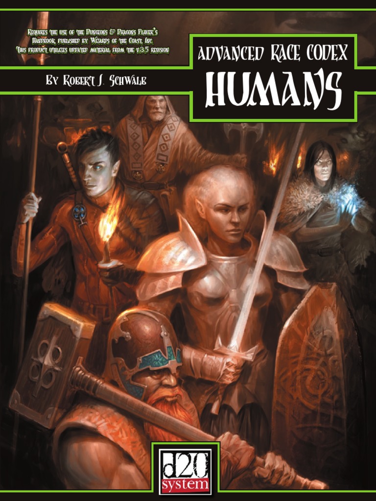 Advanced Race Codex Humans 1 12 | PDF | D20 System | Elf (Dungeons ...