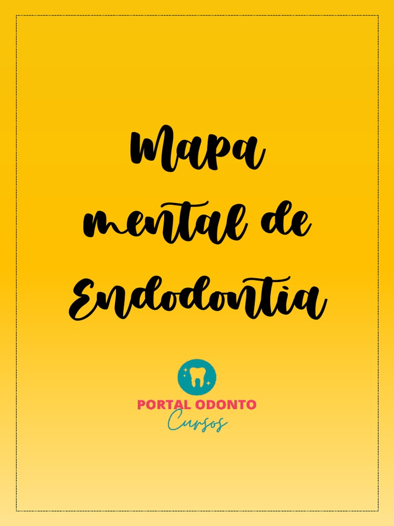 Mapa de Endodontia | Download grátis PDF | Especialidades médicas ...