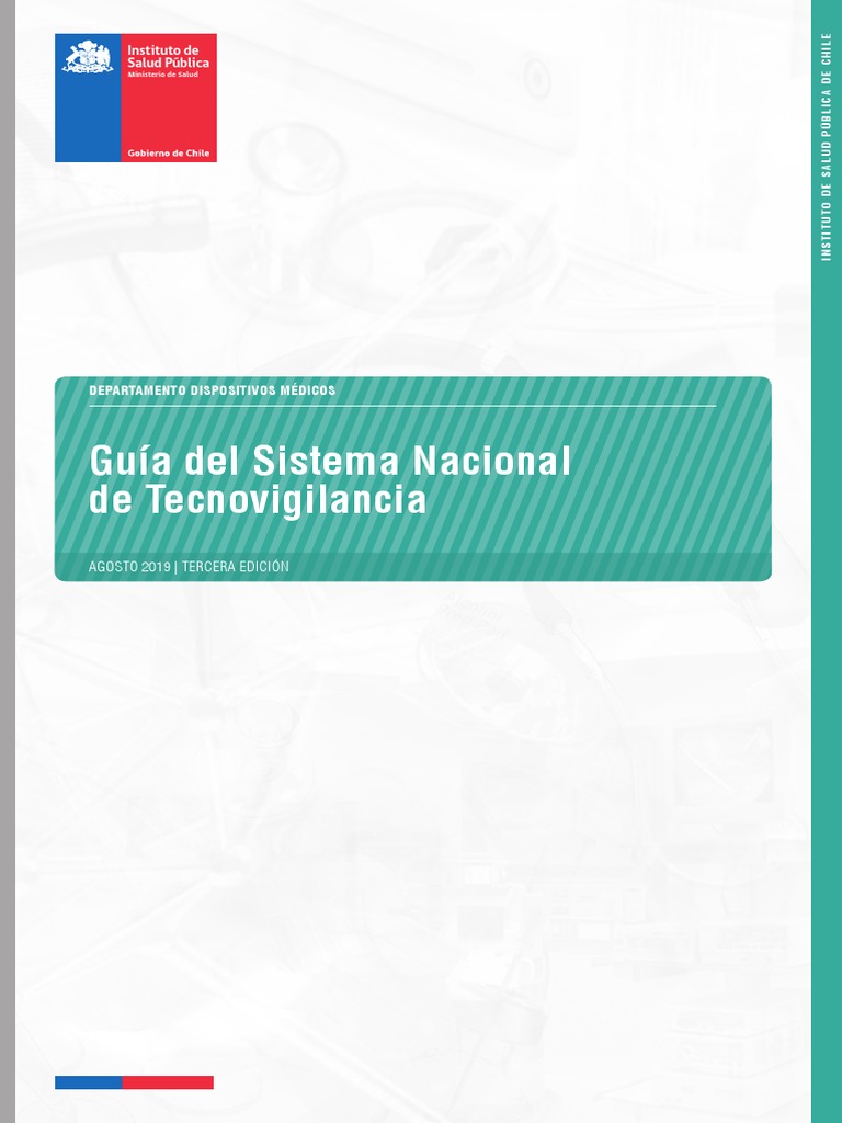 Guía Del Sistema Nacional De Tecnovigilancia Instituto De Salud