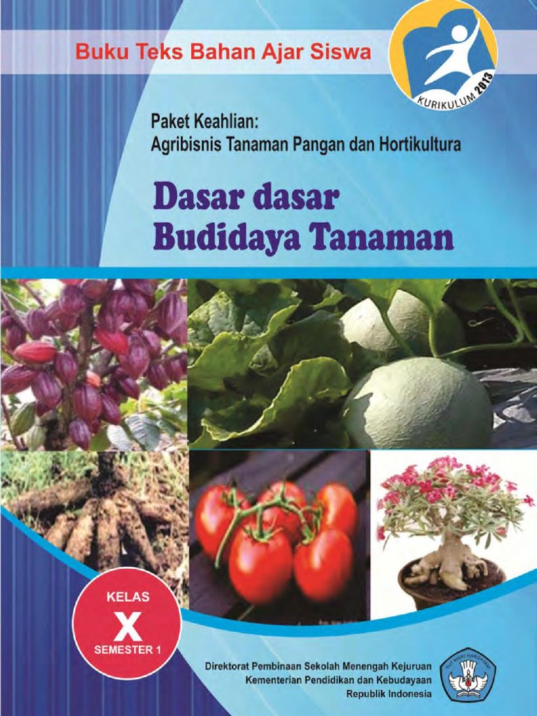 Dasar Dasar Budidaya Tanaman 1 | PDF