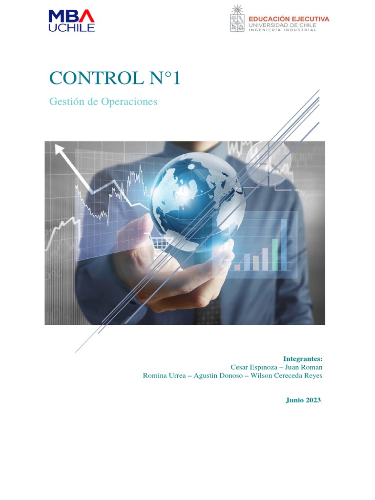 Control 1 - Gestión de Operaciones | PDF | Business | Innovación