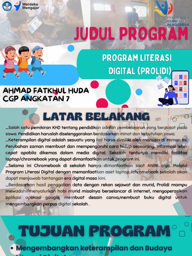 Program Literasi Digital | PDF | Seni