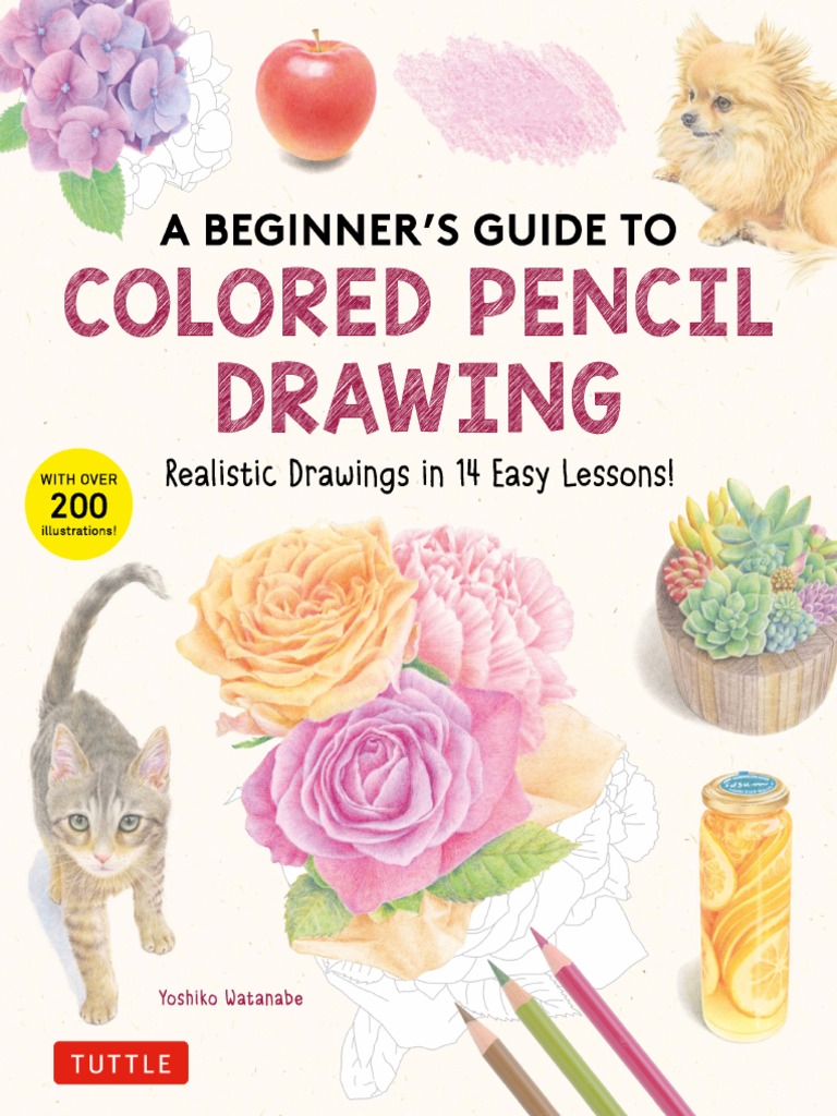 Beginner's Guide to Colored Pencils | PDF | Green | Blue