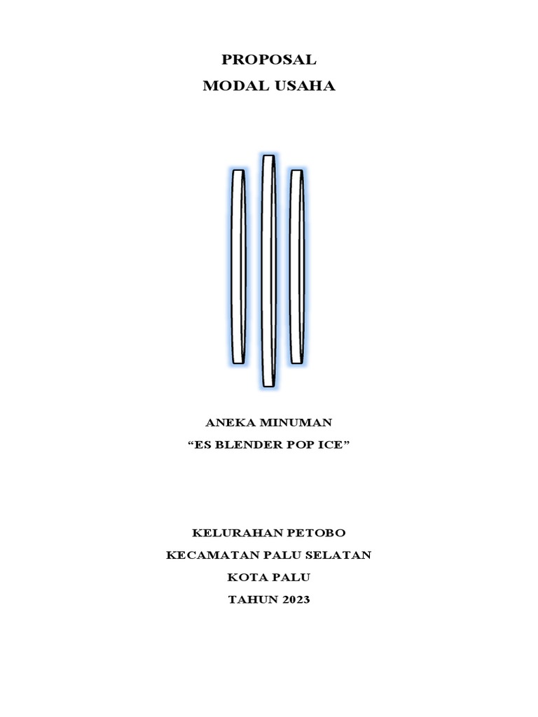 Proposal Bantuan Modal Usaha | PDF