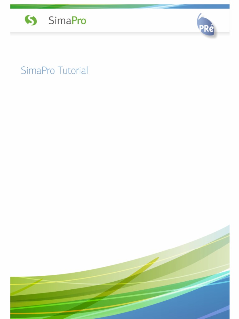 Manual de SimaPro | PDF