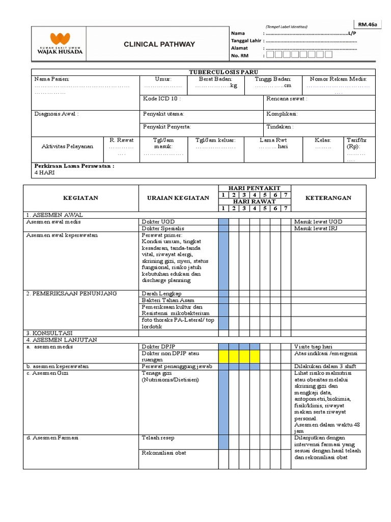 Pathway Tuberkulosis Paru | PDF
