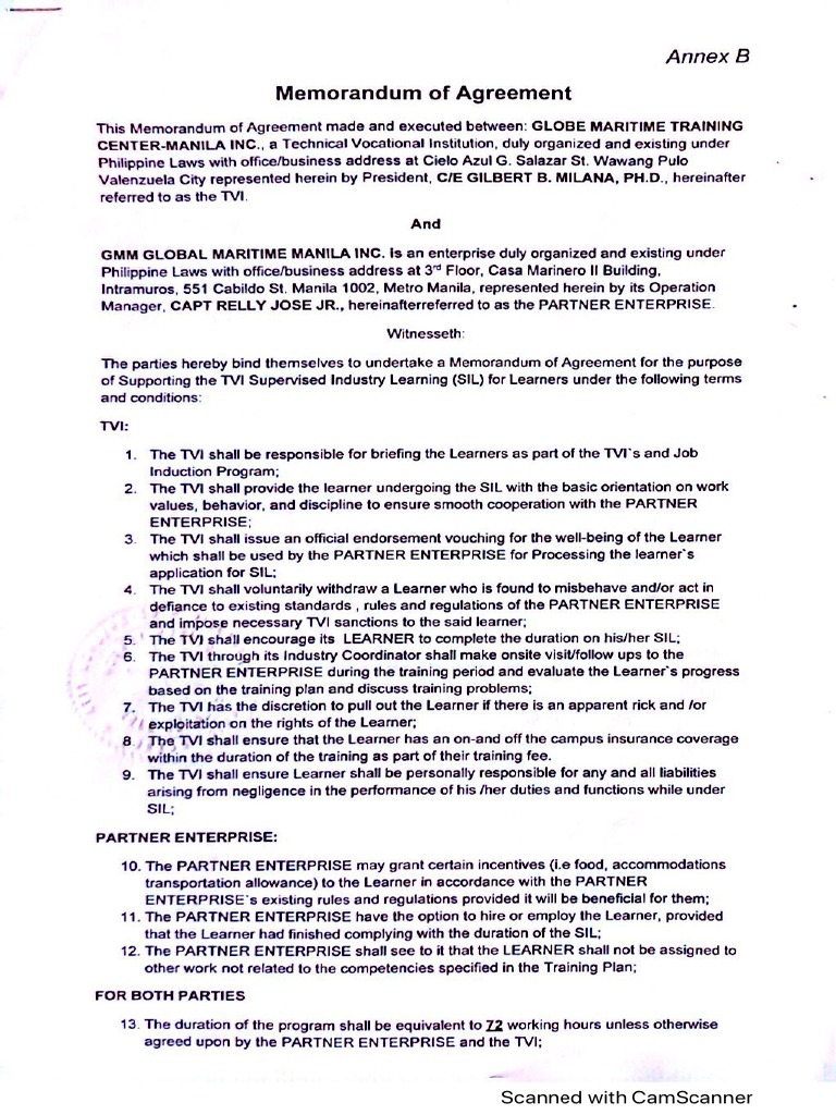 Gmm Global Moa | PDF