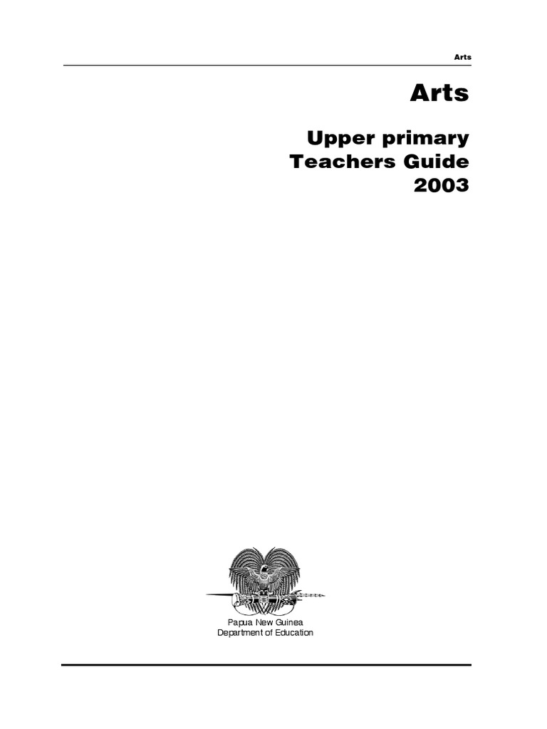 Grade 8 Arts Teachers Guide | PDF | Educational Assessment | Teachers