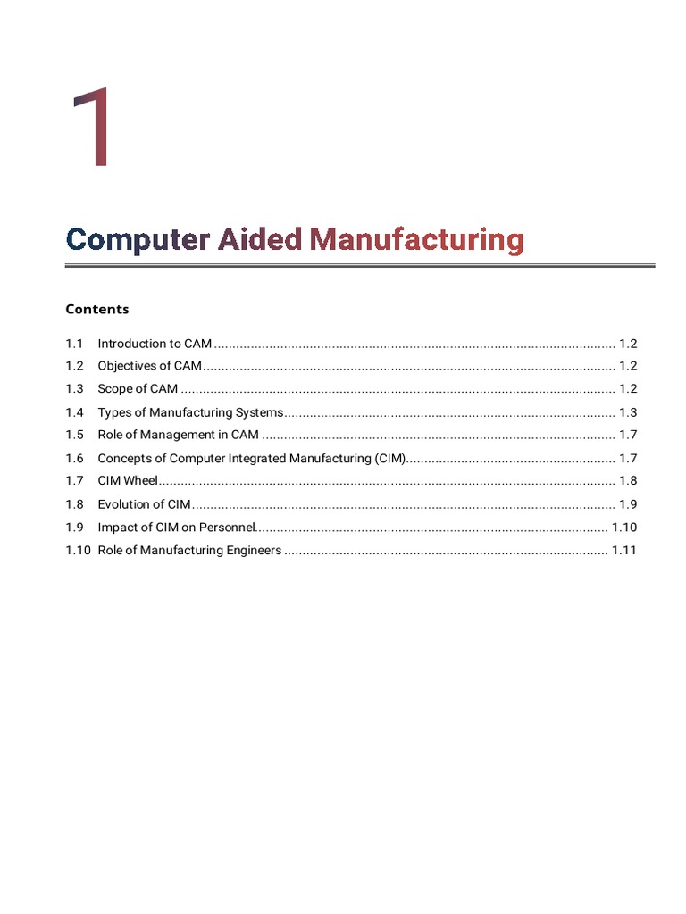 1 | PDF | Computer Aided Design | Automation
