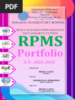 Free Rpms Template Blue 2023 | PDF | Learning | Curriculum