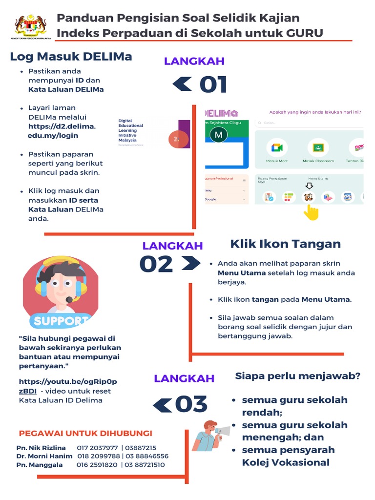 Panduan Pengisian Soal Selidik KIP 2023 | PDF