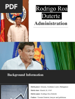Overview of Duterte's Presidency (2016-2022) | PDF | Rodrigo Duterte ...