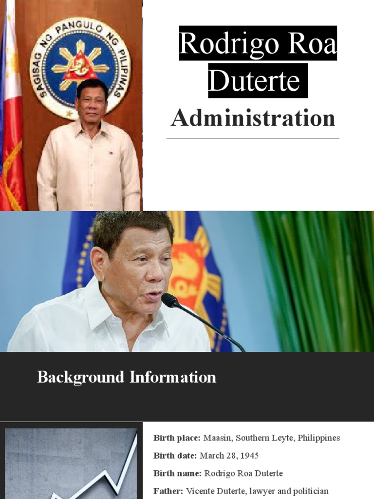 Duterte: Background and Achievements | PDF | Rodrigo Duterte | Philippines