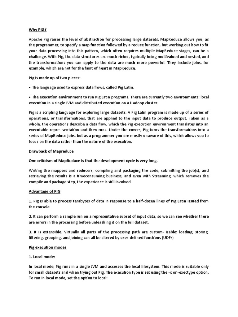 Unit 4 | PDF | Apache Hadoop | Map Reduce