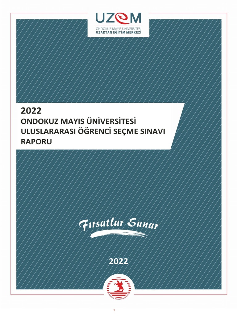 2022 Omu Yos Rapor | PDF