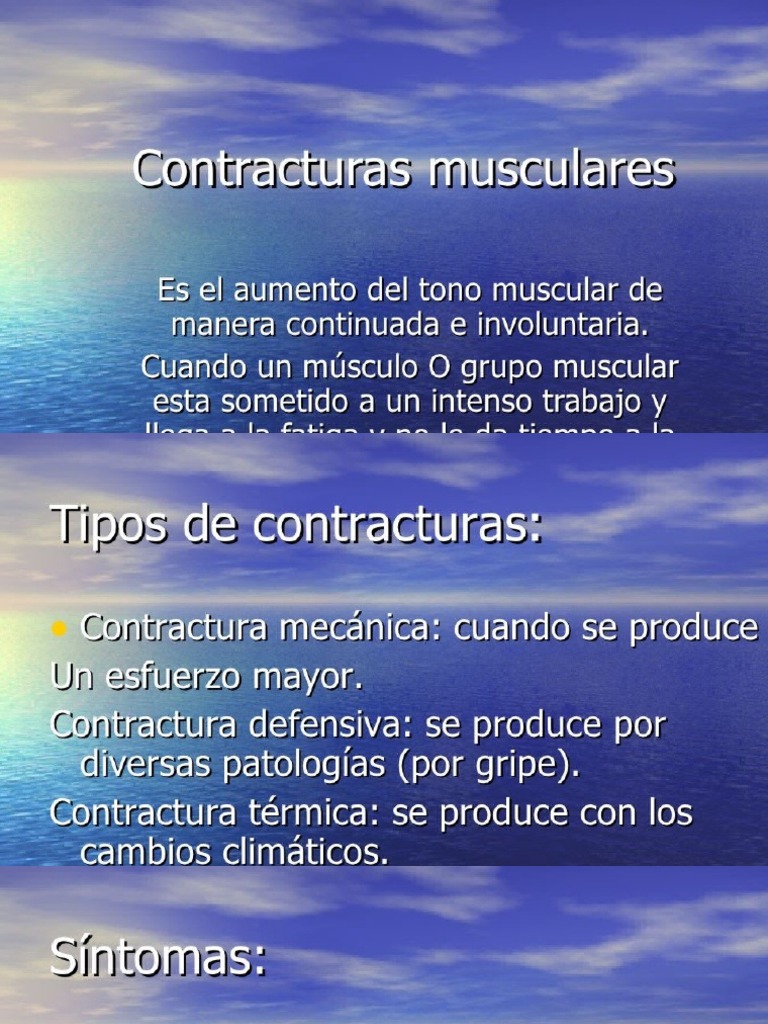 Contracturas Articulares