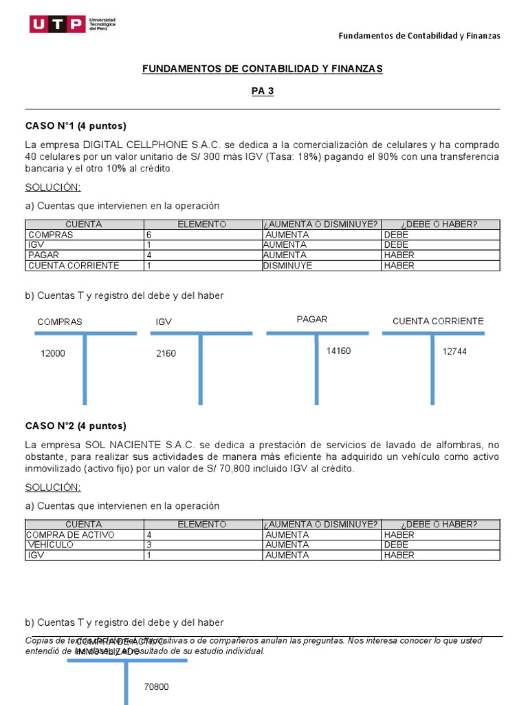 Pa Aaa A | PDF | Contabilidad | Business