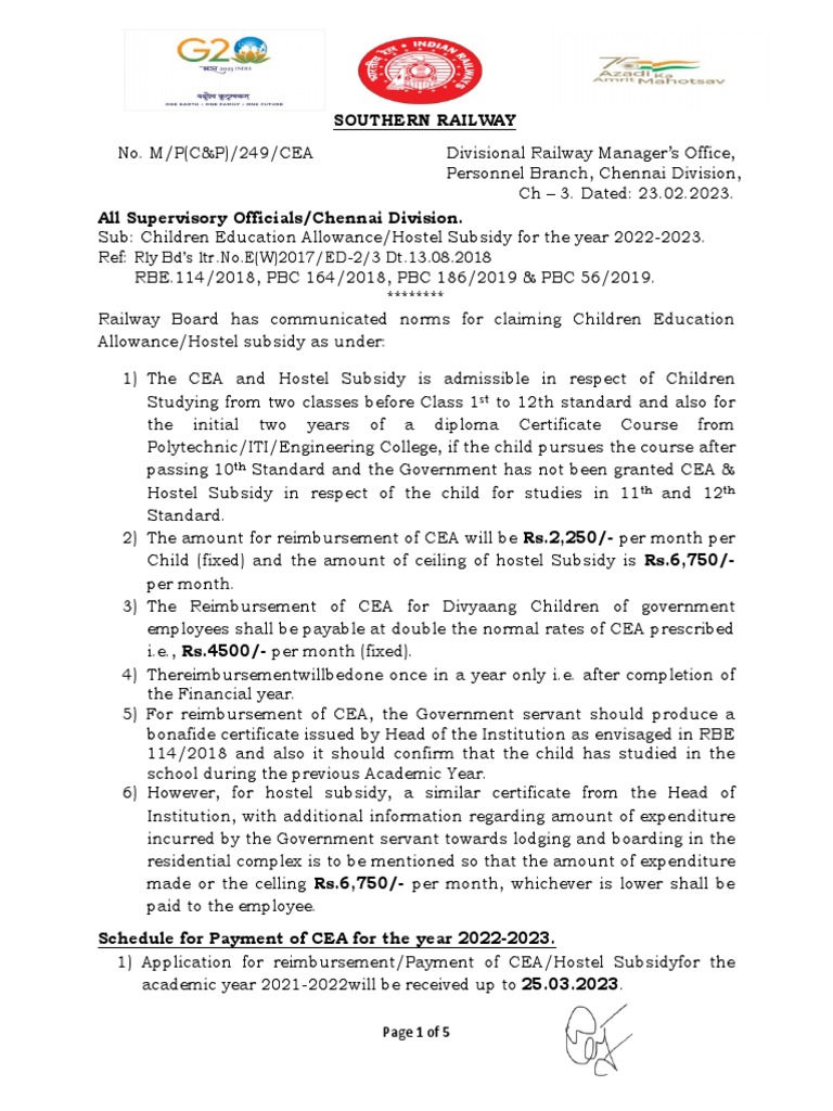 Cea 2023 Notification Pdf Government