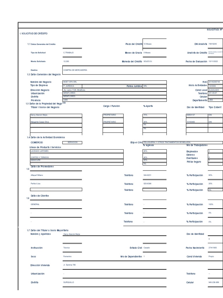 Reporte Modulo Mype 18-11 11-40-52 | PDF | Crédito | Finanzas y dinero
