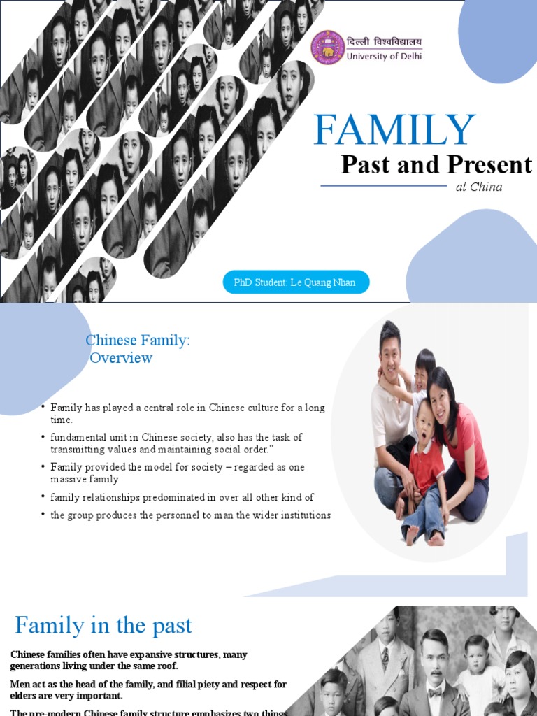 Evolution of Chinese Family Structures | PDF | Family | Marriage