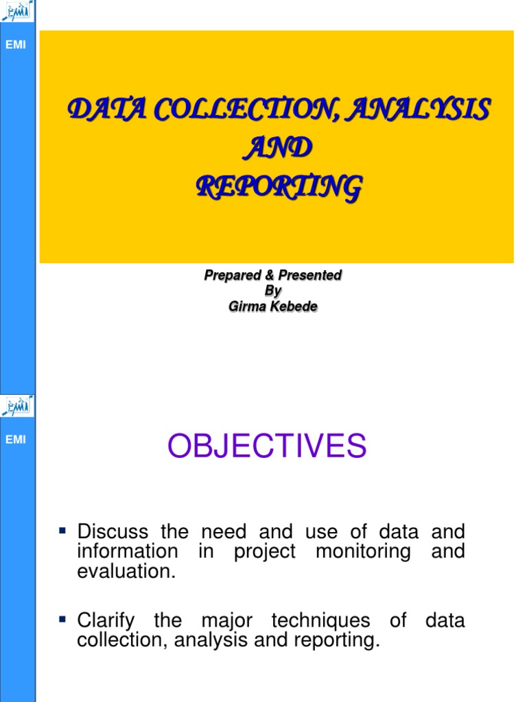 Data Collection & Reporting | PDF | Data | Information