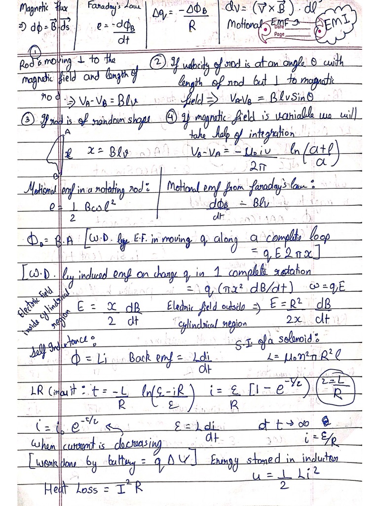 Revision Notes | PDF