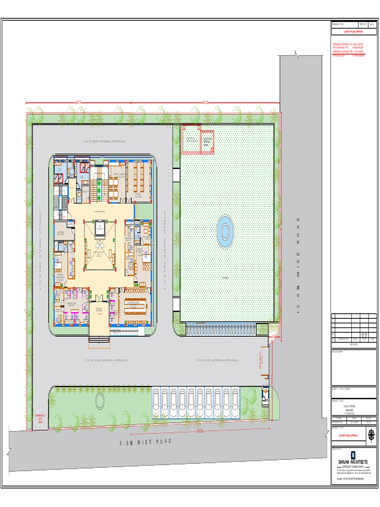 001 Layout Floor Plan Gidc Mehsana | PDF