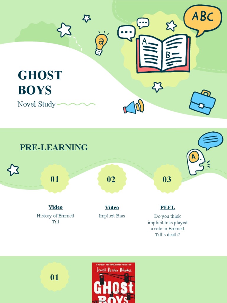 Ghost Boys Novel Study Guide | PDF | Grief | Bullying