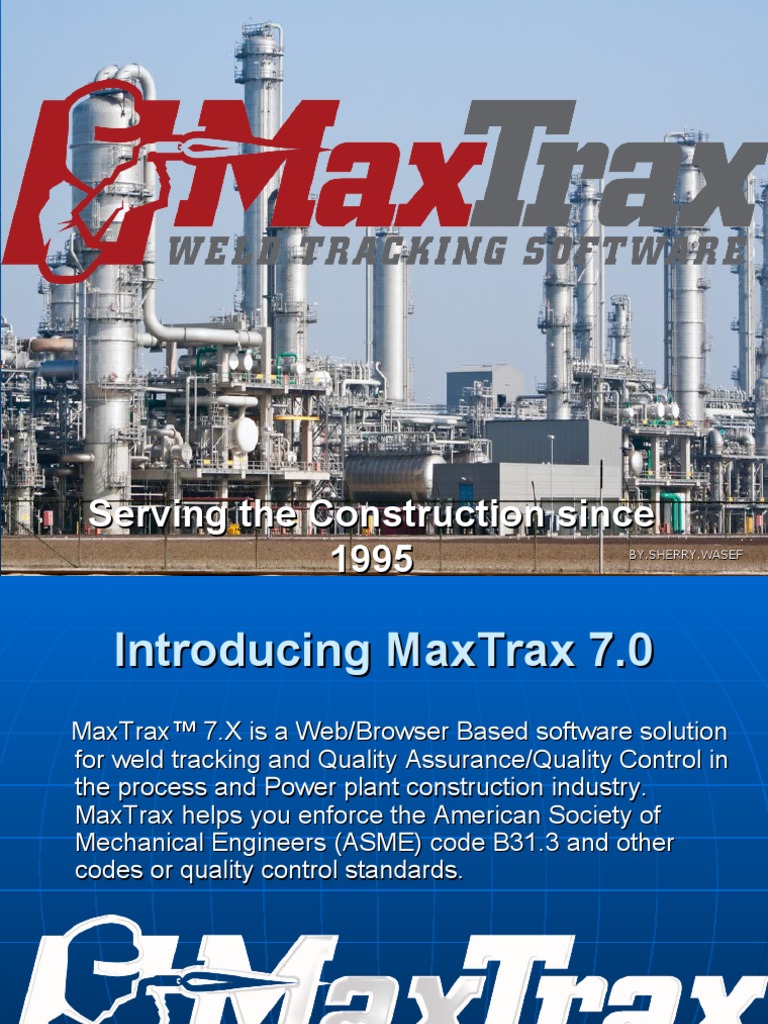 MaxTrax 2017 | PDF | Welding | Construction
