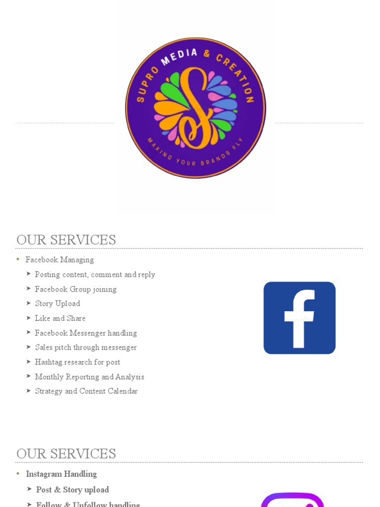 Social Media Management Services | PDF