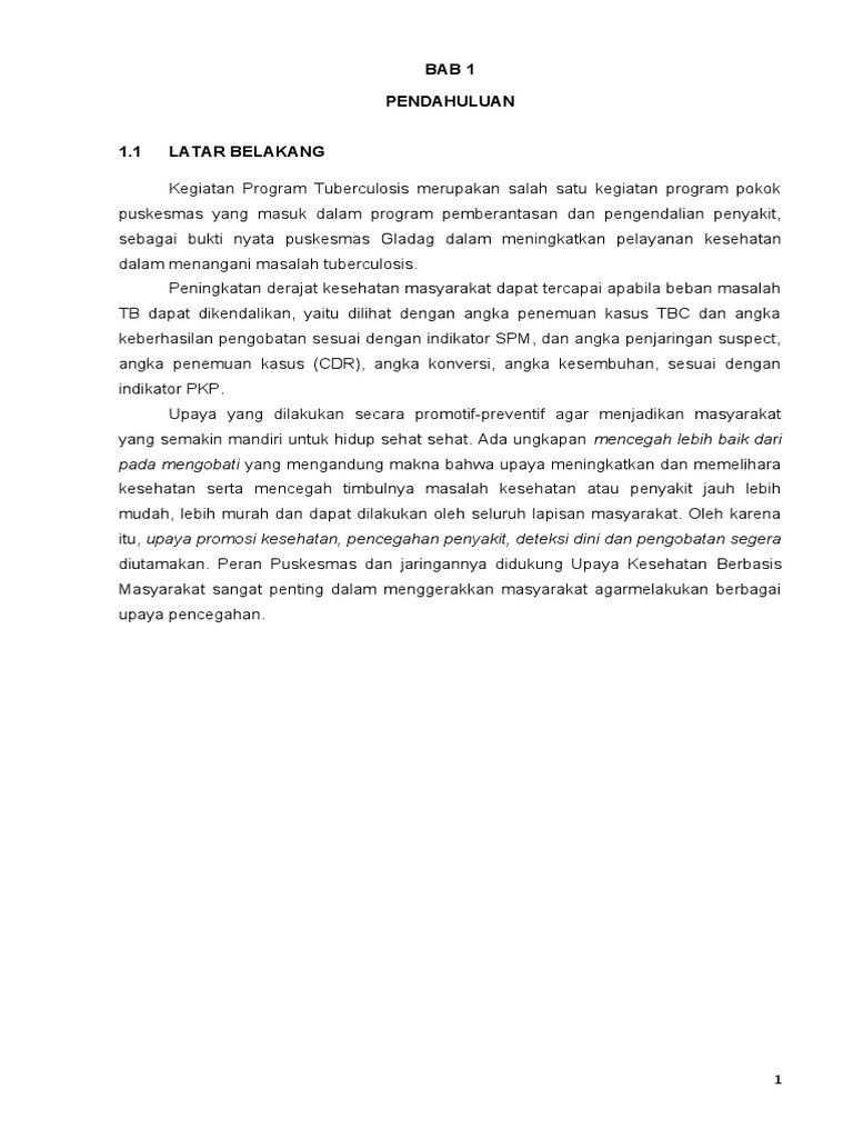 Ruk TBC Paru 2024 | PDF