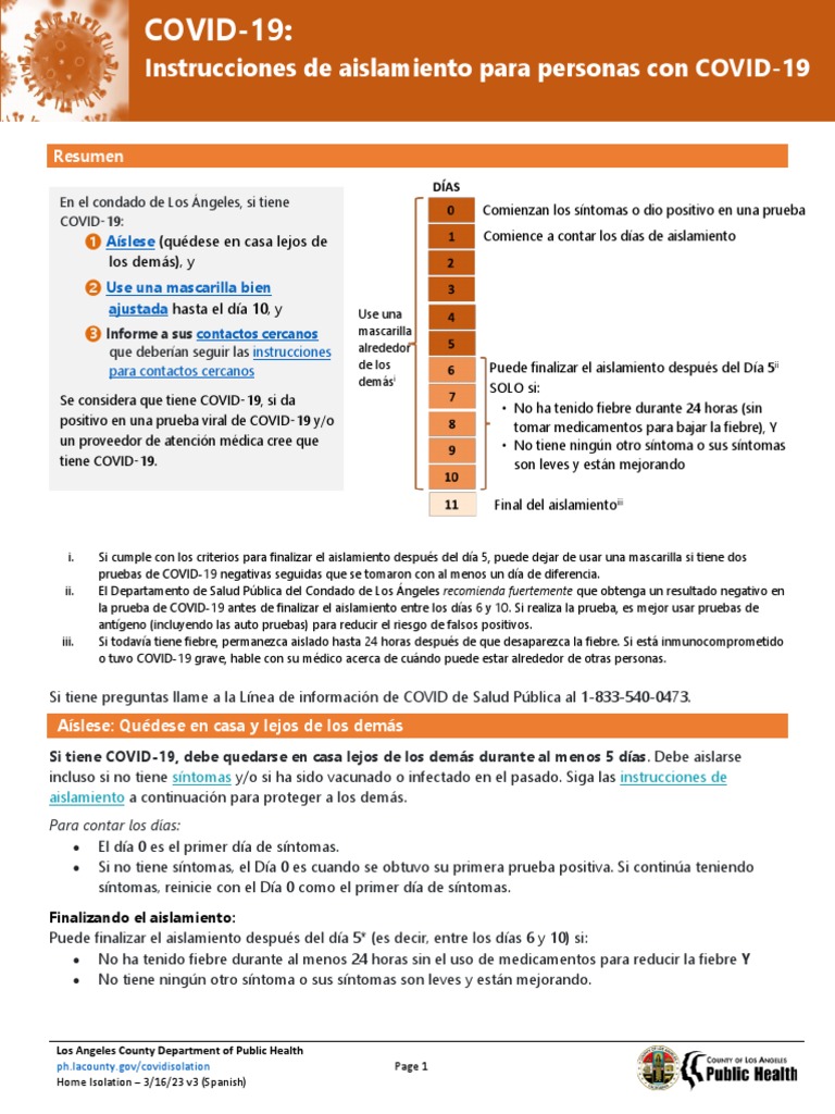 Homeisolationen Co VSPN | PDF
