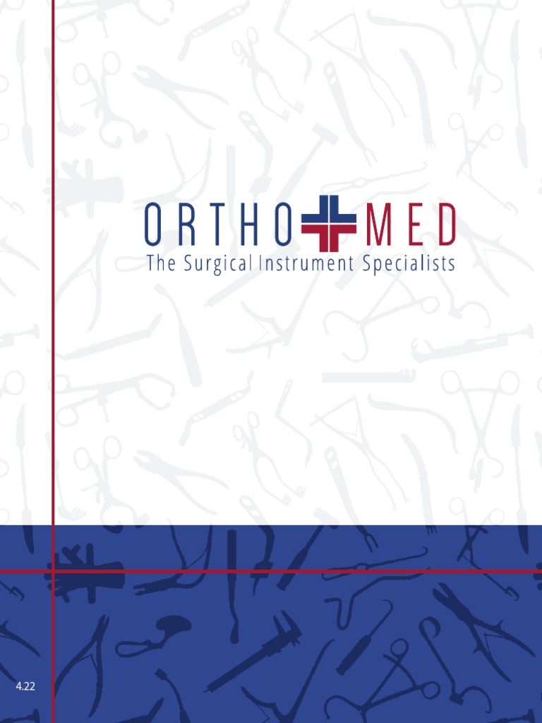 Orthomed Catalogue Full | PDF | Sterilization (Microbiology) | Corrosion