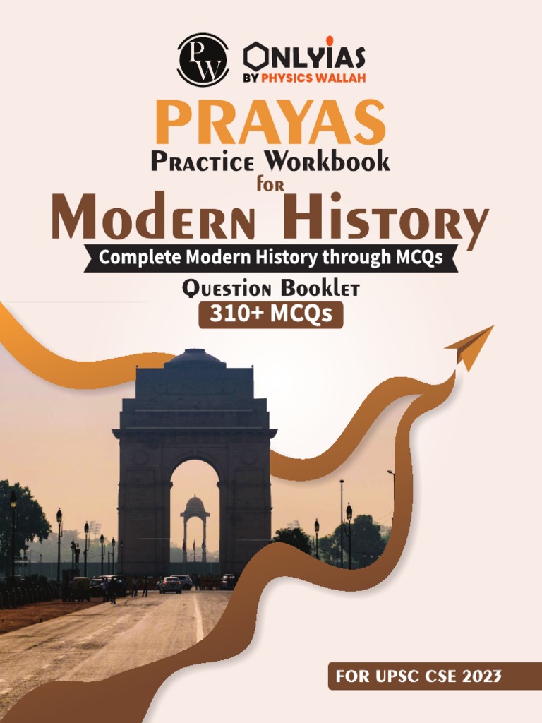 PRAYAS Practice Workbook For Modern History Questions | PDF | British India