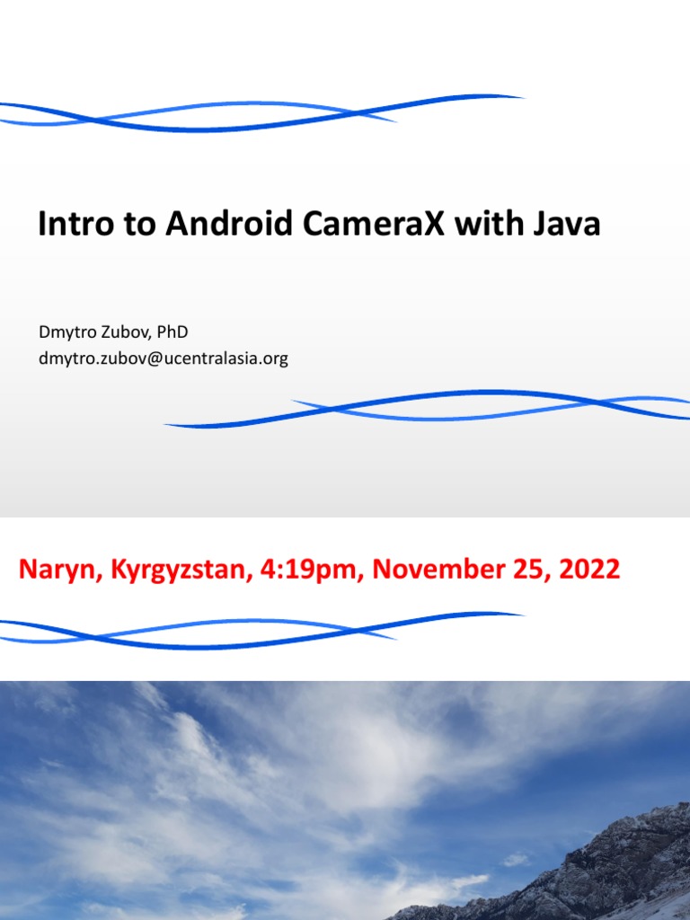 Android CameraX Using Java | PDF | Android (Operating System) | Mobile App