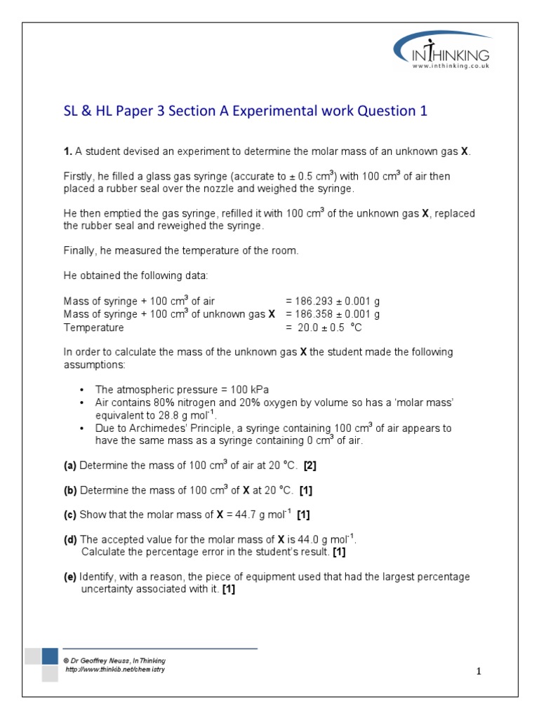 P3 Sect A Qu 1 | PDF
