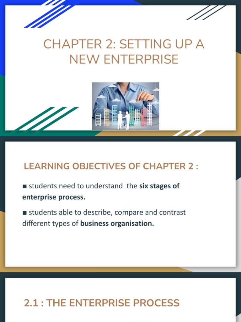 Chapter 2 SETTING UP A NEW ENTERPRISE-2 | PDF | Franchising | Partnership