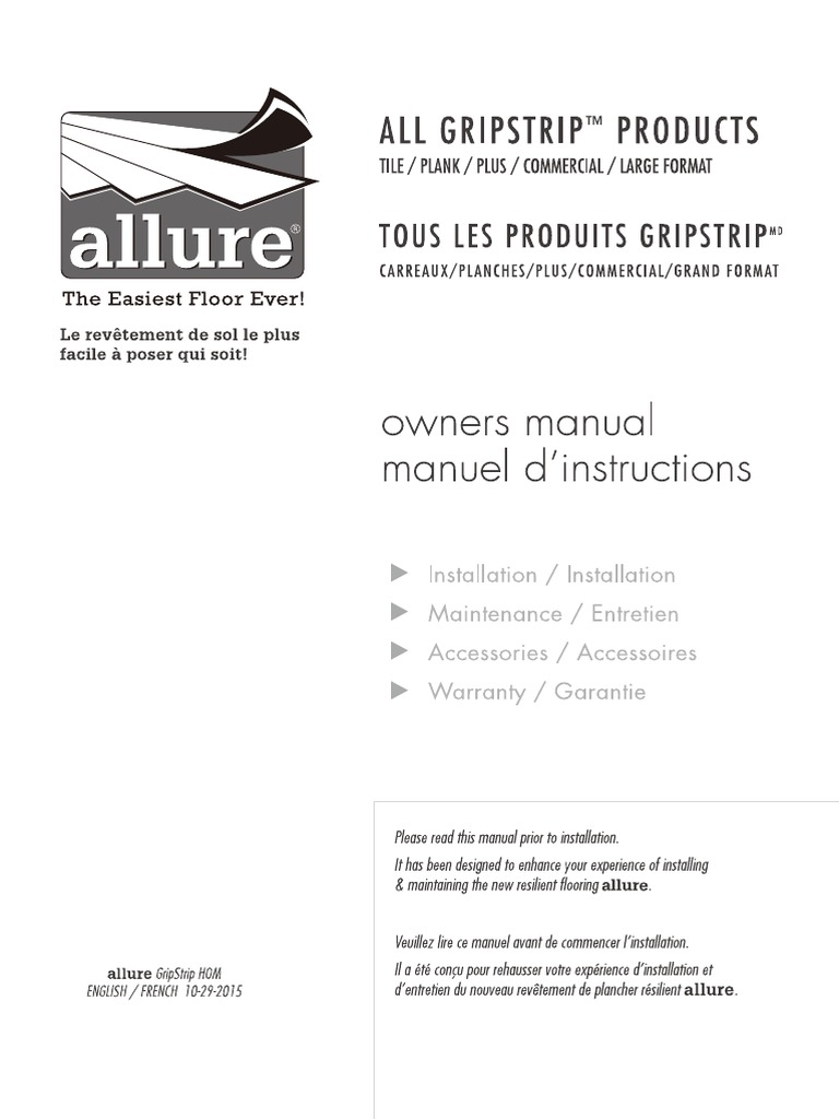 TrafficMASTER Install Guide PDF | PDF