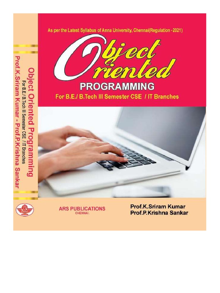 Object Oriented Programming (Java) | PDF | Class (Computer Programming ... Object Oriented Programming (Java) | PDF | Class (Computer Programming ...