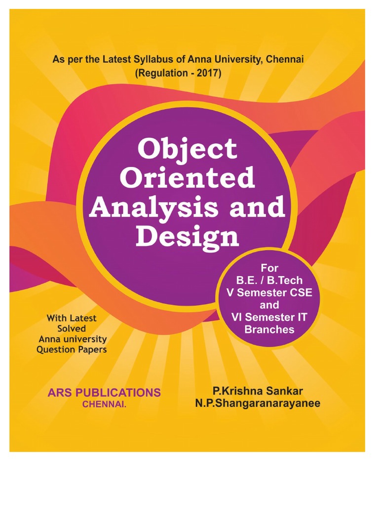 Object-Oriented Analysis and Design Guide | PDF | Use Case | Object ...