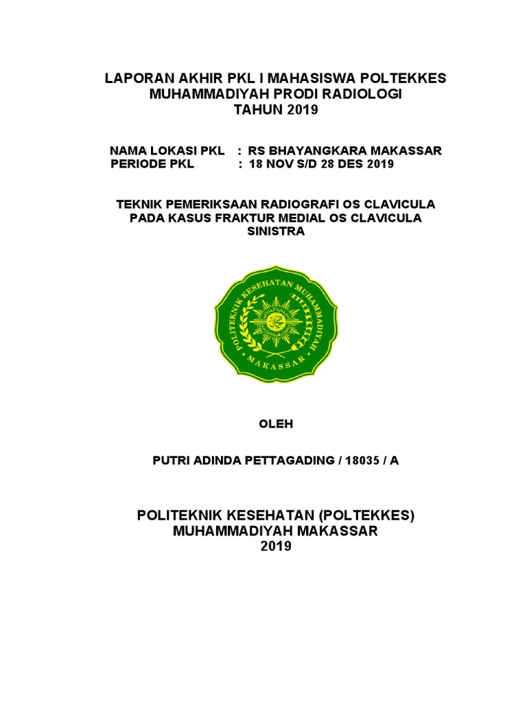 Radiografi Fraktur Os Clavicula Sinistra | PDF | Sains & Matematika