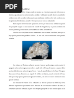 Textura Coloforme y Crustiforme - Diferencias | PDF