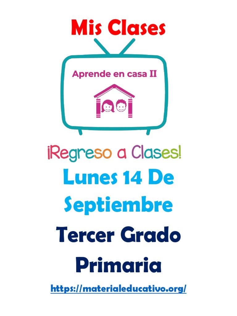 Mis Clases 3ergrado Primaria | PDF | Las emociones | Alimentos