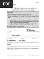 DMRE 374 SM Application Form For Acceptance | PDF | Occupational Safety ...