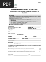 DMRE 314 Application Form For Exchange of Blasting Certificate | PDF | Occupational Safety And ...
