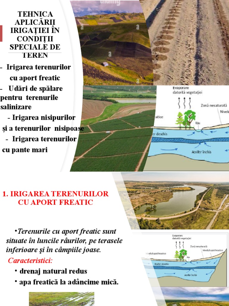 Partea 14 - Irigatii in Conditii Speciale | PDF