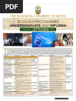 JKUAT Courses and Admission Requirements | PDF | Academic Degree ...