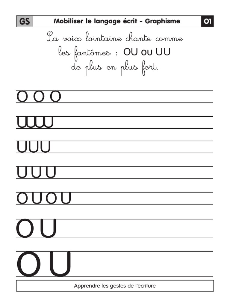 Graphisme et Écriture en CP | PDF | Couleur | Graphisme
