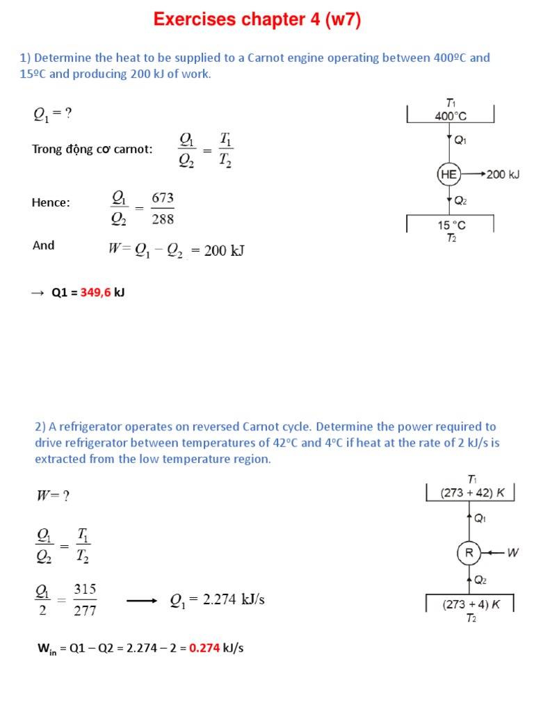 Exercises of Ch4 (w7) - Answer | PDF